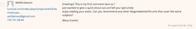 How to Take Advantage of Spam Comments, You Will "Love" Spam After This ...