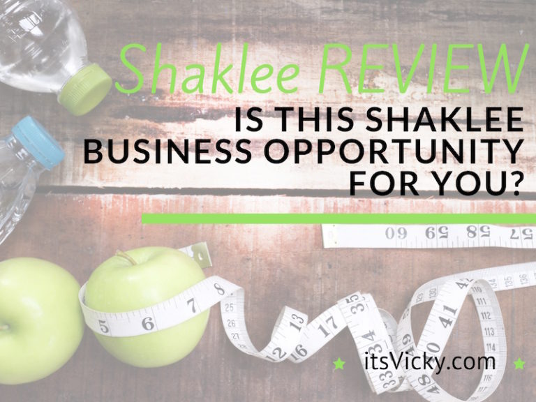 Shaklee Review: Is This Shaklee Business Opportunity for You? - itsVicky